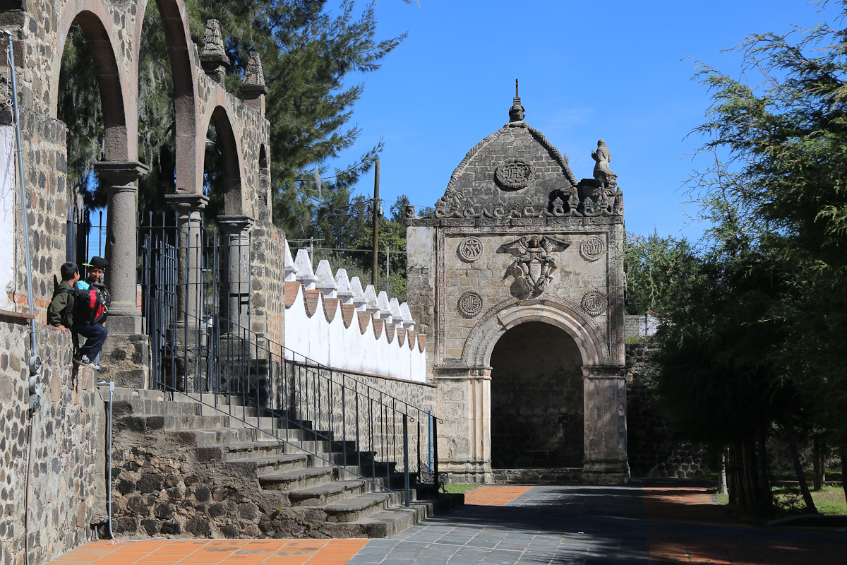 Calpan, a Franciscan exconvento in the state of Puebla